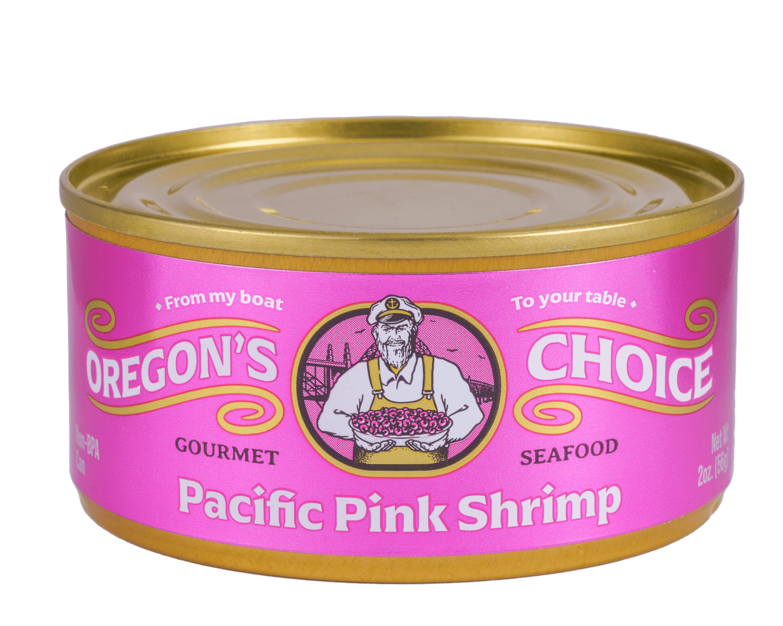 Pacific Pink Shrimp 4 oz. Canned