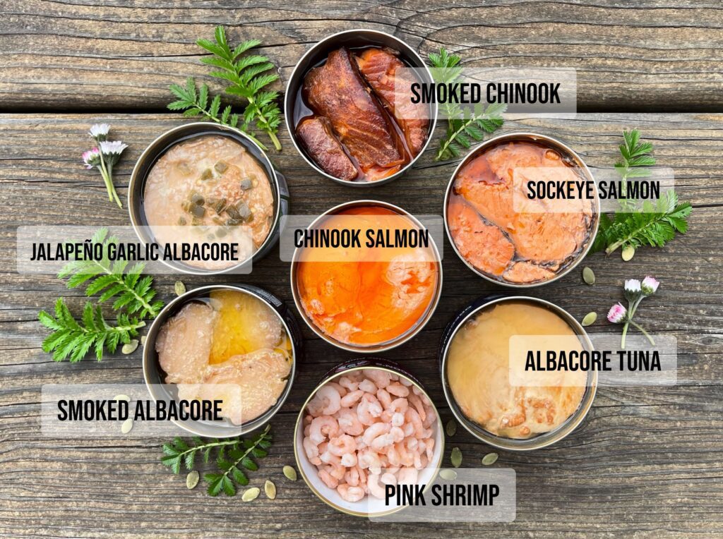 Canned Seafood Custom Variety Pack - 12 cans total